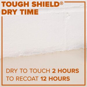 INSL-X Tough Shield Floor and Patio Paint, Saddle Brown, 1 Gallon, 128 Fl Oz (Pack of 1)