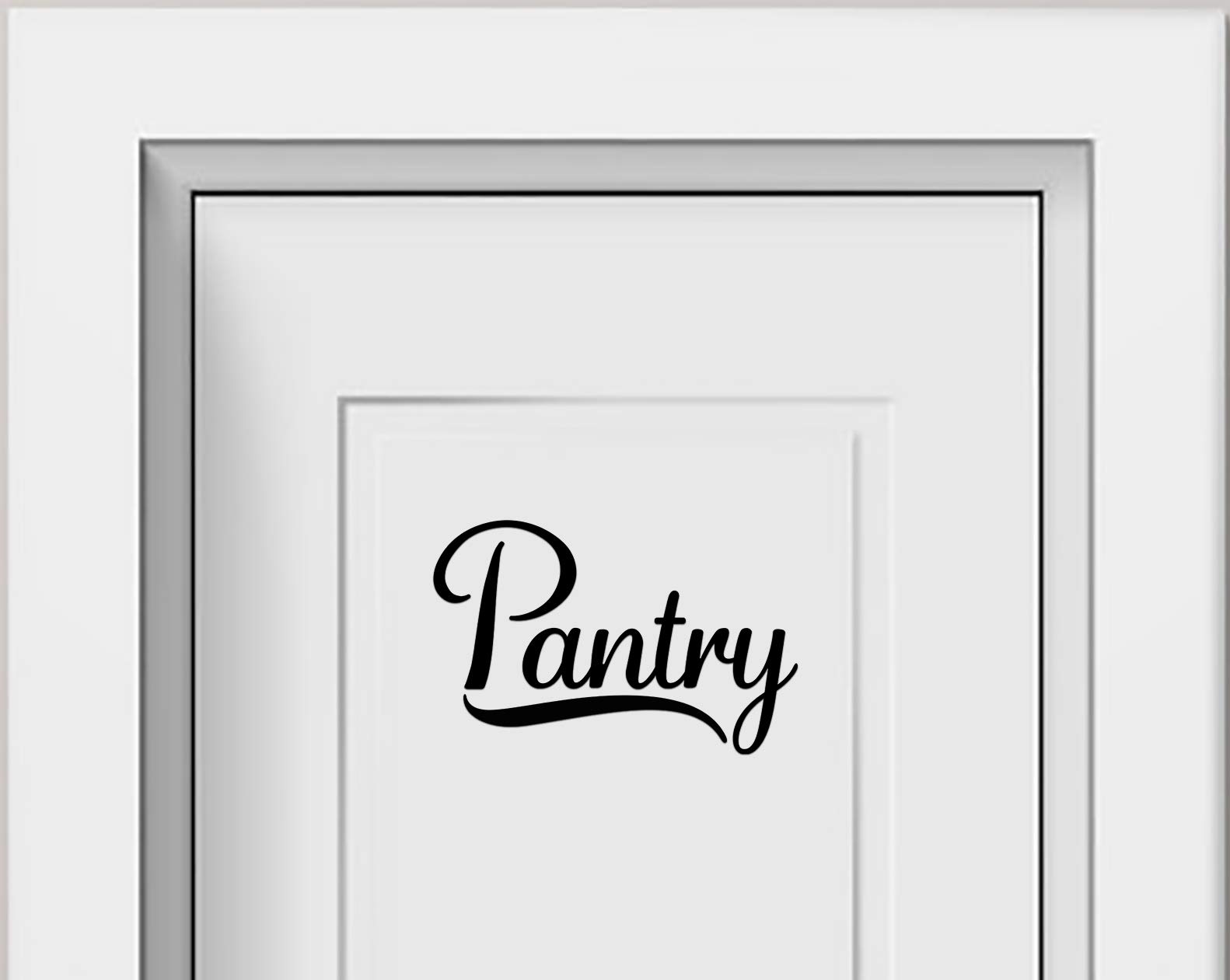 MAZ DISTRIBUTIONS – Pantry Sticker – Vinyl Decal for Refrigerators – Removable Waterproof Sticker for Store Door – Useable Indoor and Outdoor – Easy use for Office and Canteen – MAZ – 321