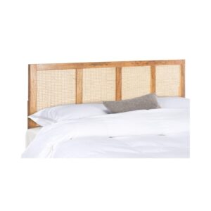 SAFAVIEH Home Collection Vienna Natural Cane King Headboard Platform