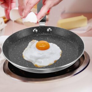 7inch Nonstick Frying Pan Skillet: Frying Egg Omeltte Pan Skillet Set For Frying Saute Cooking Pizza & More(without Lid)