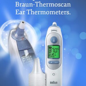 400 Pack of Ear Thermometer Covers Disposable (Universal Fit - Medical Grade) Compatible with All Braun Thermoscan & Phillips Ear Thermometers - Bulk Refill Pack of 400