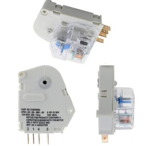 215846602 Refrigerator Defrost Timer by Seentech, Compatible with Kenmore Refrigerators – Replaces Part Number: 215846606 240371001 241621501 AP2111929 PS423801 PS423802