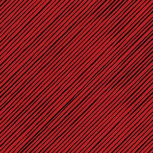 loralie designs quirky bias stripe red/black fabric by the yard for quilting