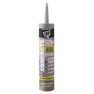 dap 7079808676 concrete filler, textured gray, 10 ounces