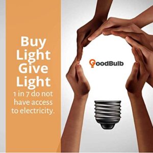 GoodBulb 70-Watt High Pressure Sodium HID Light Bulb | E26 Base ED17 ANSI Code S62 | 2000K Warm White Color | Clear Finish | 24000 Life Hours (Pack of 2 Bulbs)