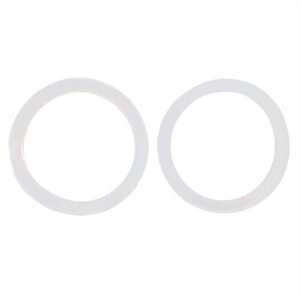 Honbay 12PCS Silicone Seal Rings Reusable Leak Proof Sealing Gaskets Replacement for Mason Jar Lids (Regular Mouth 70mm)