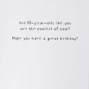 Greeting Card Happy Birthday Year Olds Rock Rule Are The Coolest of Cool