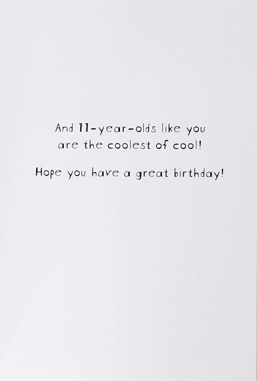 Greeting Card Happy Birthday Year Olds Rock Rule Are The Coolest of Cool