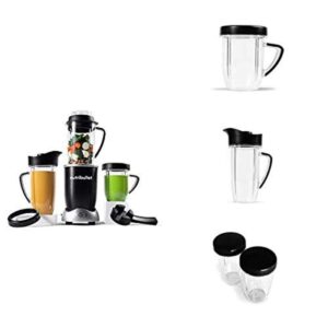 nutribullet rx bundle with 30oz mug, 45oz pitcher, and 2 resealable lids