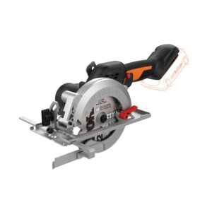 worx wx531l.9 20v power share worxsaw 4.5" cordless compact circular saw (tool only)