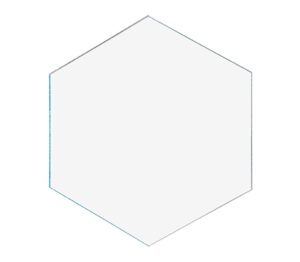 marketing holders 10” hexagon diy table 6 sided wedding 1/4" thick, .220 or .236 6mm birthday parties place card holders clear acrylic sign cake topper guestbook alternative seating chart display