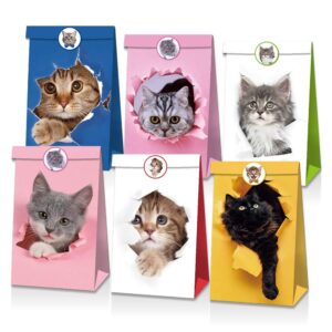 cat bag,kitty cat party supplies,pet cat birthday theme,girls,boys,kids,home,classroom,baby shower?24pack)?