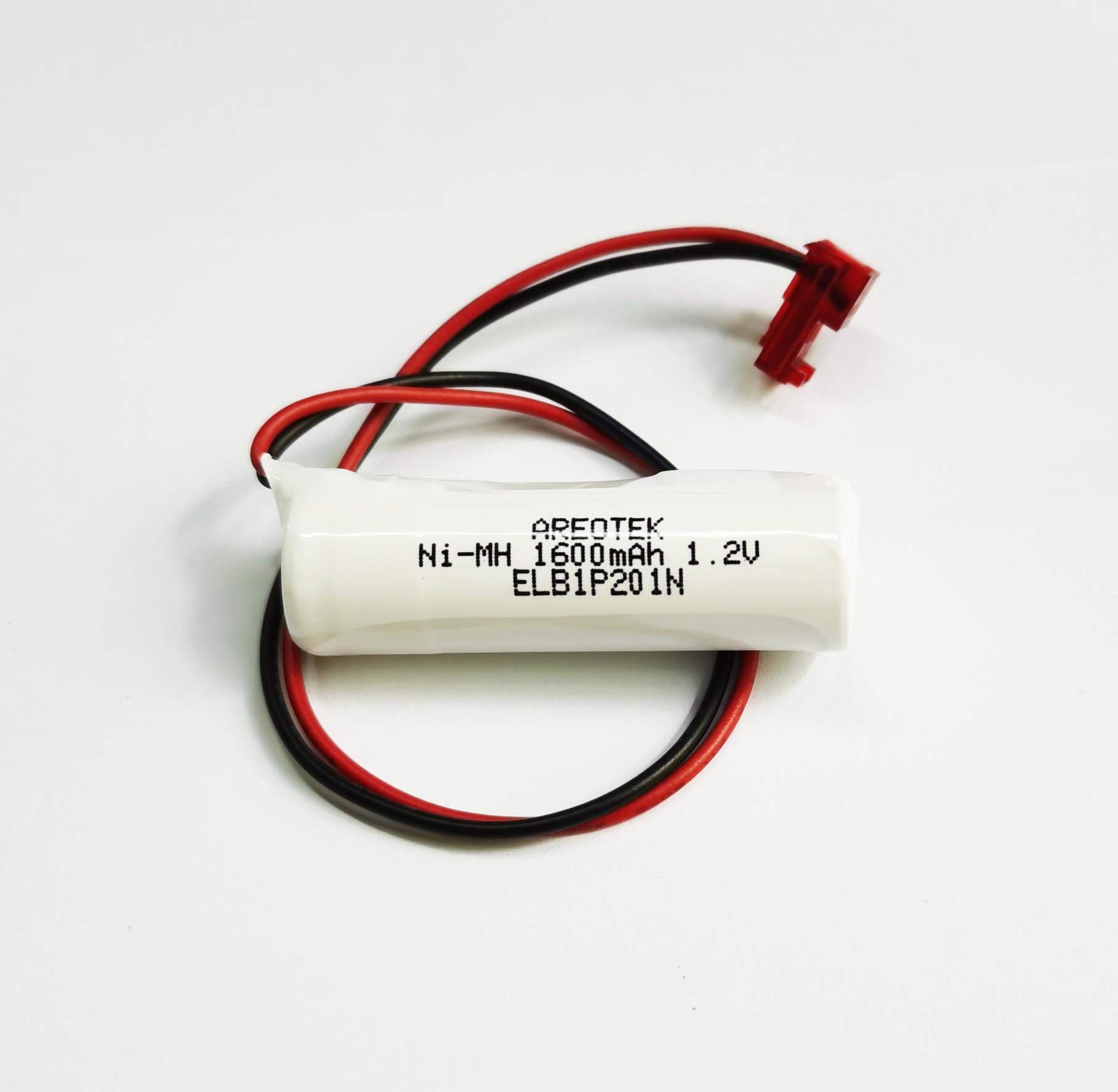 1.2V 1600mAh ELB1P201NB Exit Sign Emergency Light Battery for Lithonia ELB1P201N2 ELB1P2901N ELB1P201N ANIC1493 Lithonia 1009S00-MZ ELB0320 Grainger 4WT20 OSA212 NIC1169 EBE-33 Ni-MH 1600mAh 1.2V