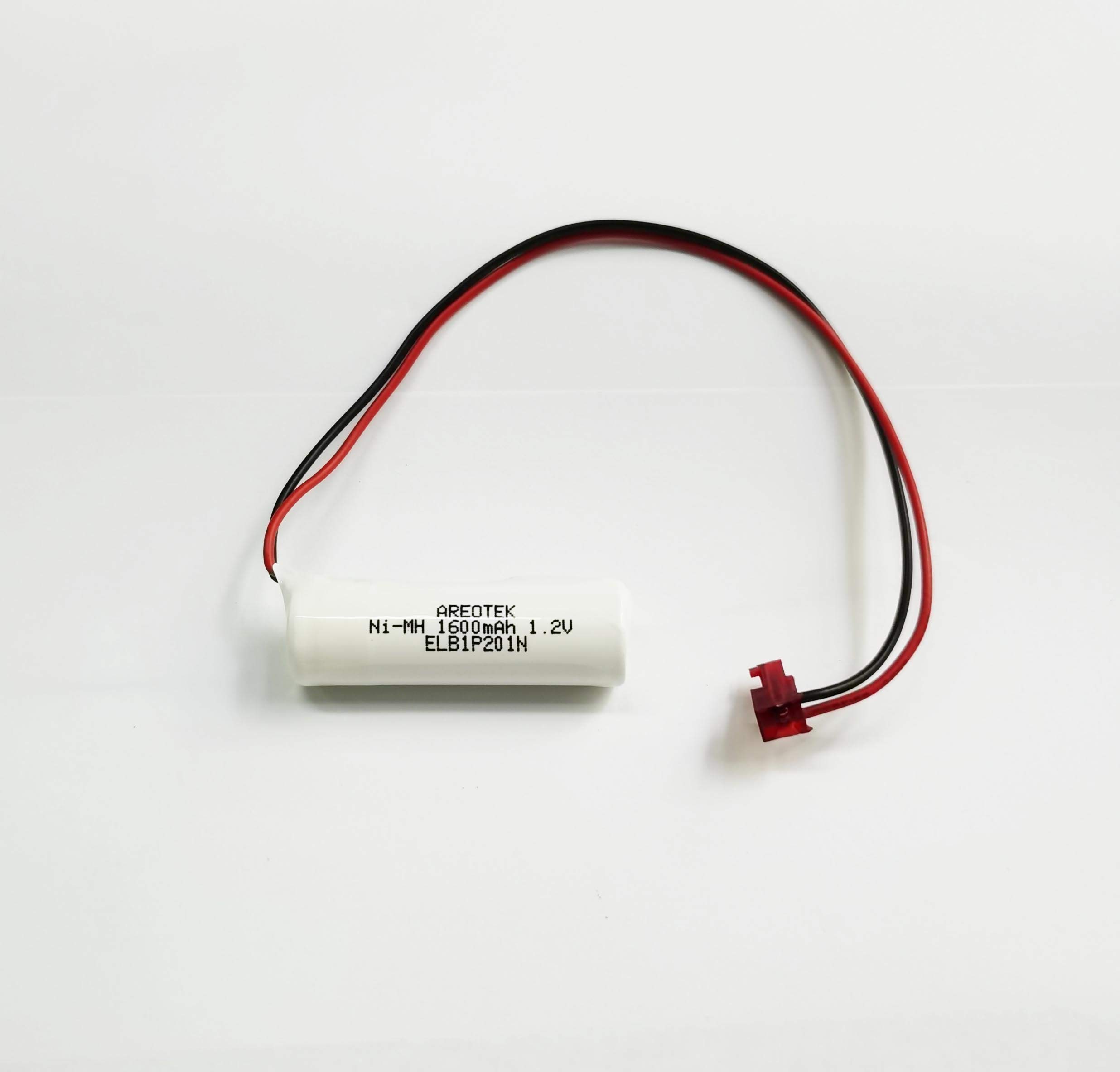 1.2V 1600mAh ELB1P201NB Exit Sign Emergency Light Battery for Lithonia ELB1P201N2 ELB1P2901N ELB1P201N ANIC1493 Lithonia 1009S00-MZ ELB0320 Grainger 4WT20 OSA212 NIC1169 EBE-33 Ni-MH 1600mAh 1.2V