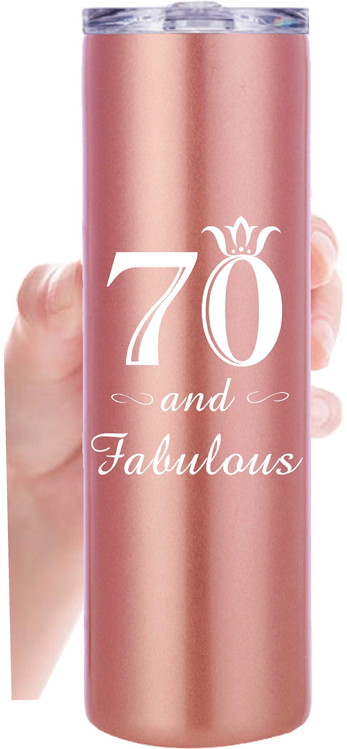 MEANT2TOBE 70th Birthday Gifts for Women, 70 Birthday Gifts, Gifts for 70th Birthday Women, 70th Birthday Decorations, Happy 70th Birthday Gift, 70th Birthday Tumblers, 70th Birthday Party Supplies