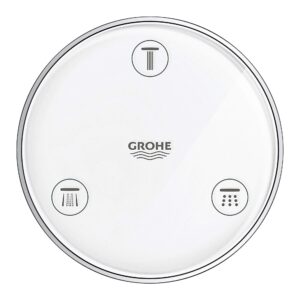 grohe 26646000 rainshower smartconnect 310 wireless remote control, base unit, starlight chrome