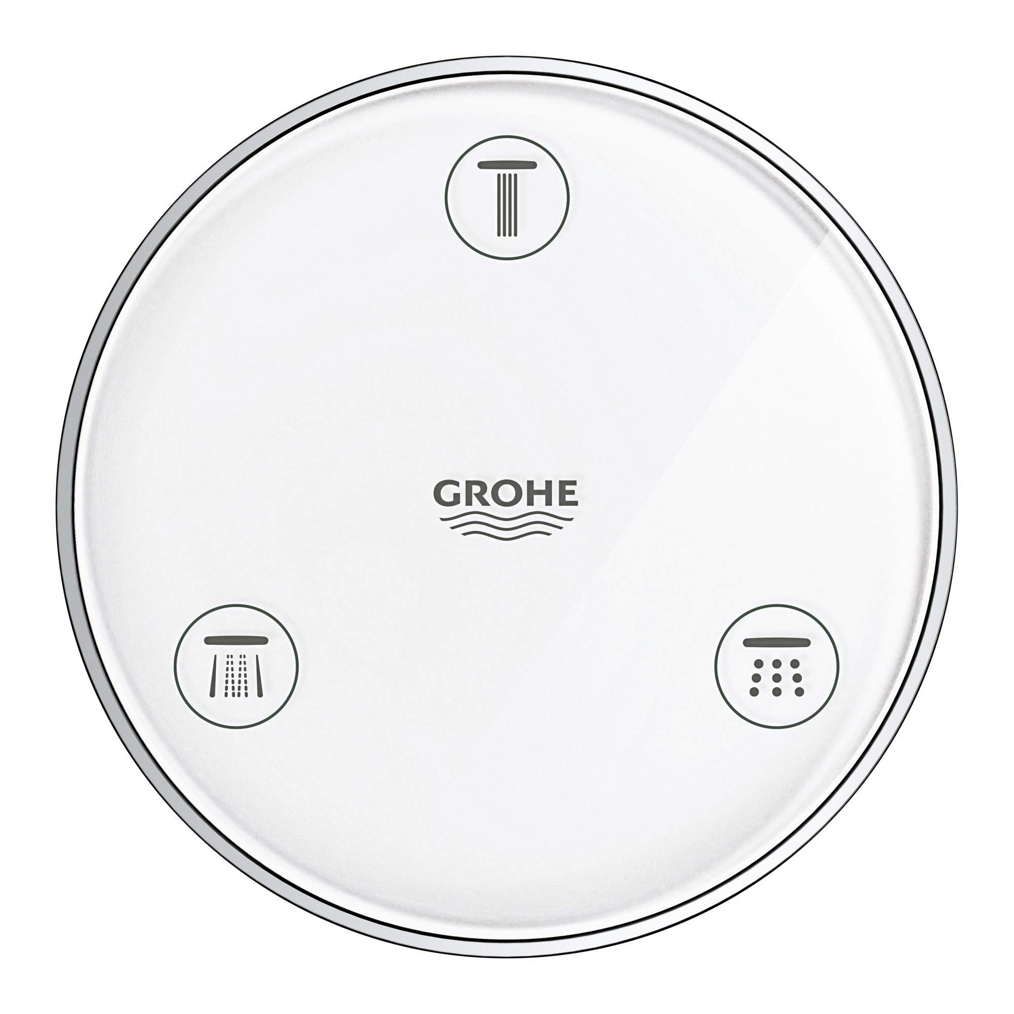 GROHE 26646000 Rainshower SmartConnect 310 Wireless Remote Control, Base Unit, Starlight Chrome