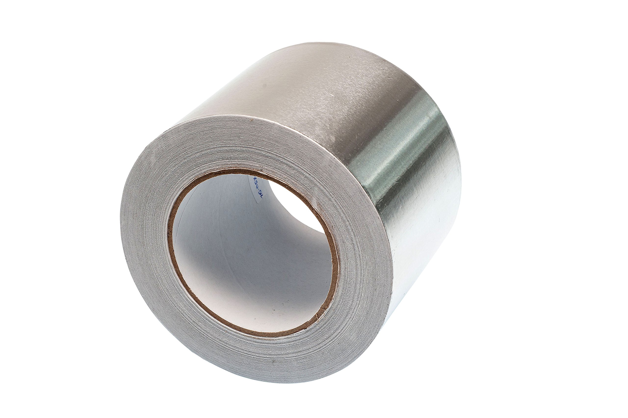 GTSE Aluminum Foil Tape, 4 inches x 55 yards (164 ft) Wide Roll, Multi-Purpose Wide Silver Metal Tape, Ideal for HVAC, Sealing, Insulation, Patching Air Ducts, Metal Repair