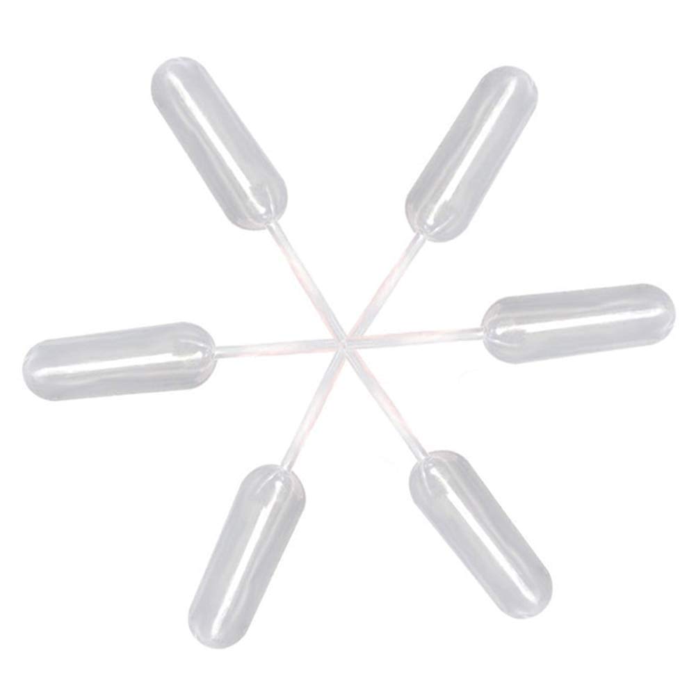 100PCS 4ml Mini Squeeze Cupcakes Pipettes Clear Plastic Transfer Liquid Dropper Pipettes for Strawberries. Cupcakes, Ice Cream and Chocolate, Kitchen Party Supplies