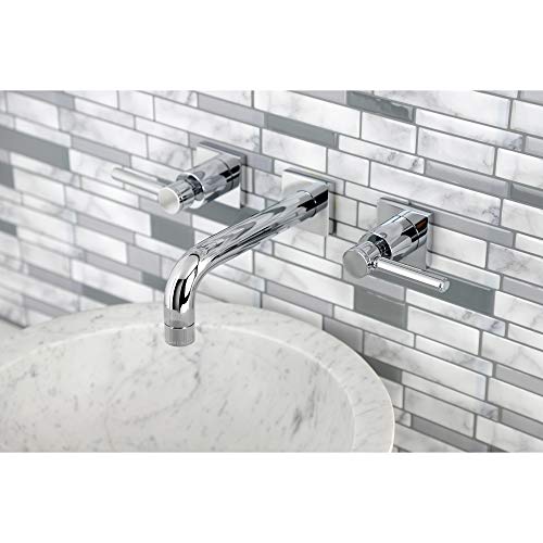 Kingston Brass KS6121DL Concord Bathroom Faucet, Polished Chrome