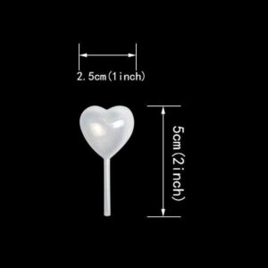 150pcs 4ml Plastic droppers pipettes,Plastic Pipette Heart-Shaped Plastic Squeeze Pipette,Suitable for Chocolate,Cake,Strawberry