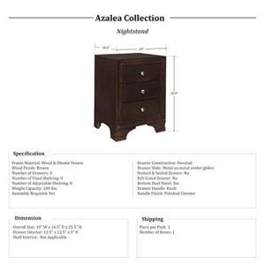 Lexicon Azalea Nightstand, Brown