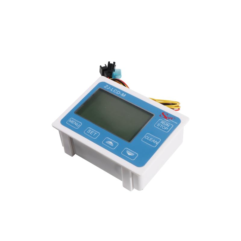 GREDIA Digital LCD Display Water Liquid Control Flow Sensor Flowmeter Quantitative Controller