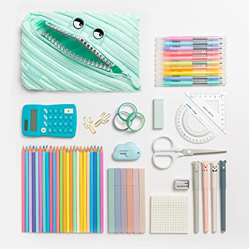 ZIPIT Grillz Big Pencil Case, Mint