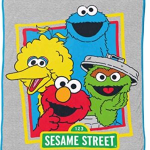 Franco Manufacturing Sesame Street 46" X 60" Plush Throw