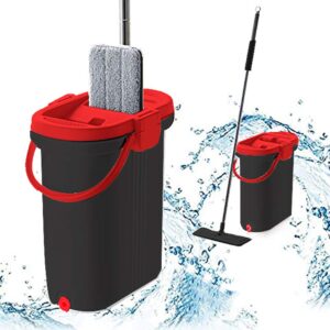 Simpli-Magic Mop, Professional, Black/Red