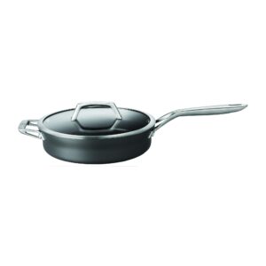 zwilling motion hard anodized 3-qt aluminum nonstick saute pan with lid