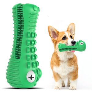 squeaky dog toys for large medium dogs,tough indestructible dog chew toys dog teeth cleaning toothbrush for dog dental care