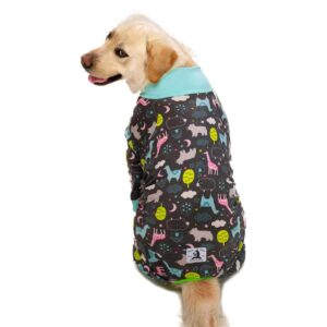 Miaododo Surgery Recovery Suit Female Male for Dogs After Surgery Medium Large Dogs Onesie,Lightweight Dog Recovery Suit for Shedding Prevent Licking Surgical Wound,Dog Pajamas Pjs,Full Belly