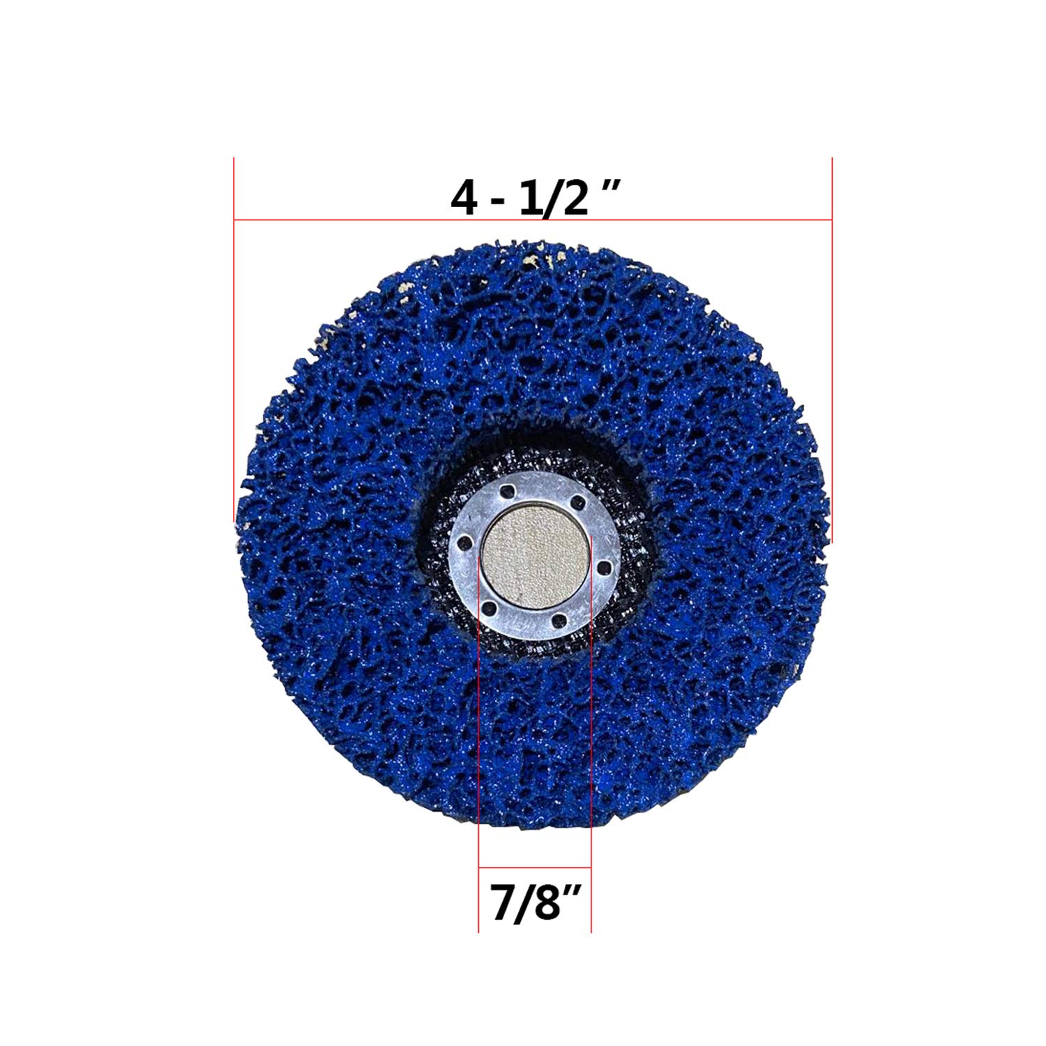 10PCS Strip Discs Stripping Wheel for Angle Grinder 4-1/2" x 7/8" Fit Angle Grinder Clean,Paint Stripping Disc,Abrasive Quick Abrasive Disc Cleanemove Paint Rust and Oxidation