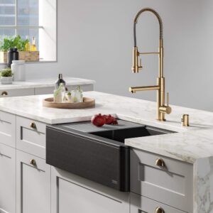 KRAUS Dishwasher Air Gap in Brushed Brass, KAG-2BB