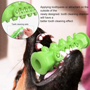 Guardians Dog Chew Toys for Aggressive Chewers, Dog Toothbrush Care Cleaning Stick, Puppy Toothing Chew Toy for Small Middle Dog (Blue+Green)