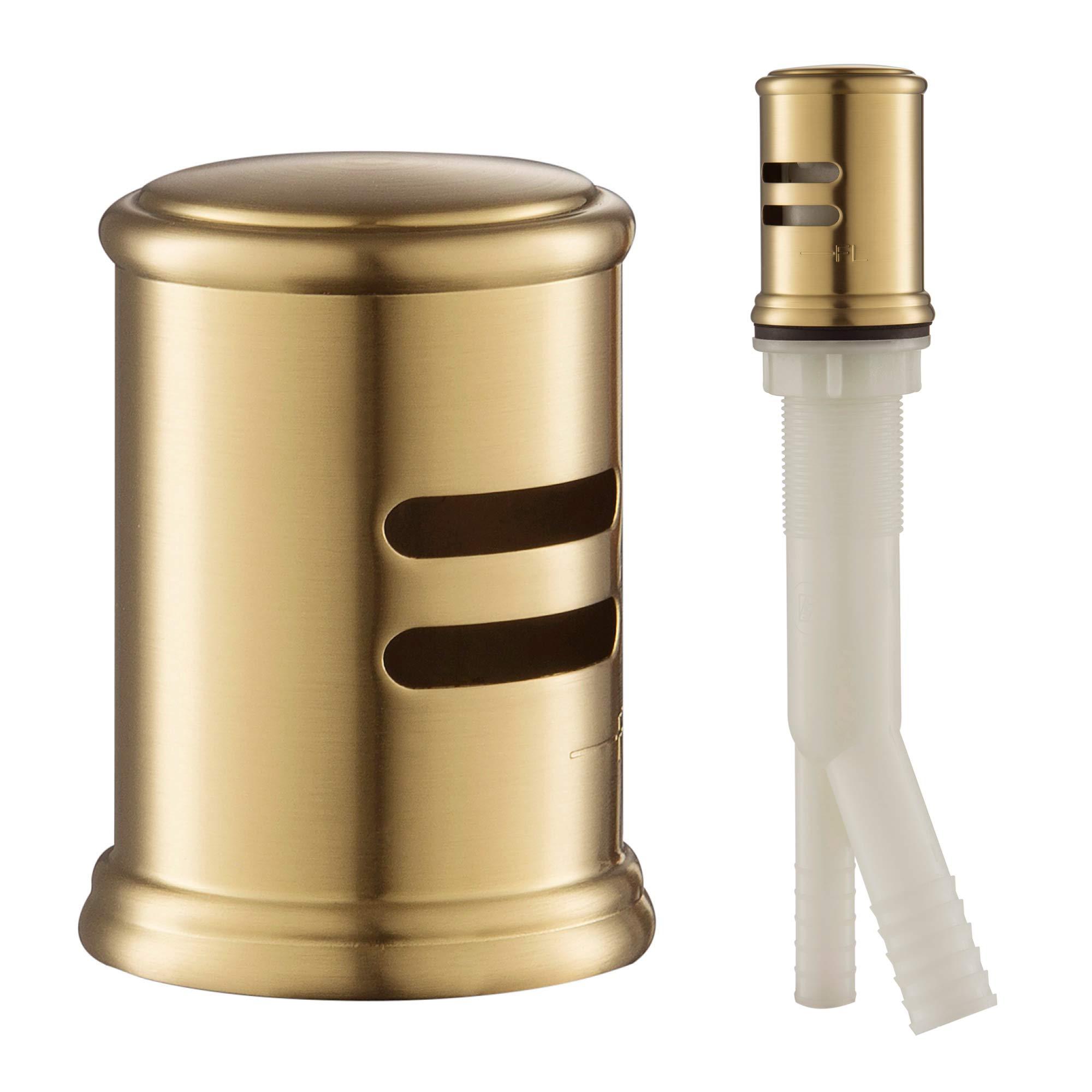 KRAUS Dishwasher Air Gap in Brushed Brass, KAG-2BB