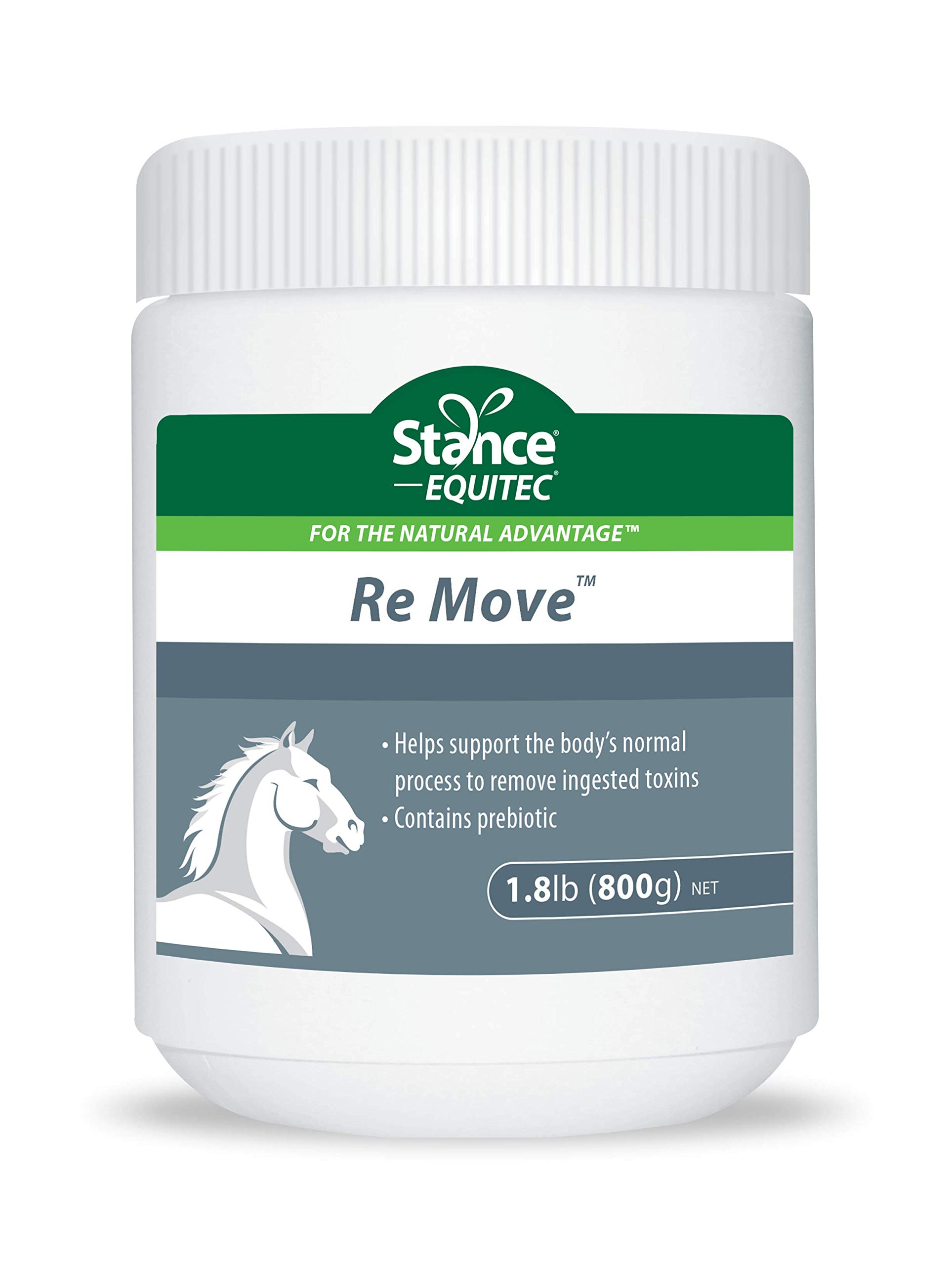 Stance Equitec Re Move - Horse Supplements That Support The Body's Normal Process to Remove Ingested Toxins, Contains Probiotics - 1.8 lb