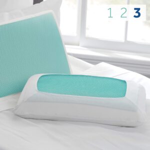 Sealy 3-in-1 Cool Comfort Full Mattress Topper and Pillow Set