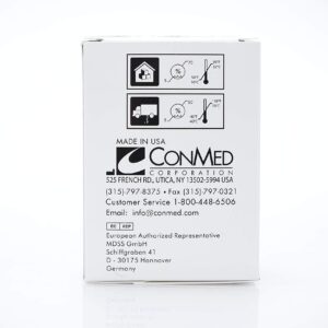 Conmed Electrolase Hyfrecator Electrodes, Blunt, Disposable Hyfrecator Tips, Non-Sterile, Case of 100, 7-101-12BX