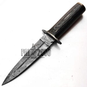 PAL 2000 KNIVES DAM-9825 Custom Handmade Damascus Steel 12 Inches Hunting Dagger Knife