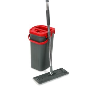 simpli-magic mop, professional, black/red