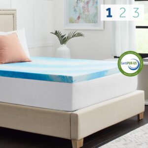 Sealy 3-in-1 Cool Comfort Full Mattress Topper and Pillow Set