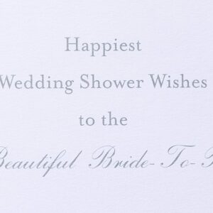 Papyrus Wedding Shower Card for the Bride-to-Be (Happiest Wedding Shower)