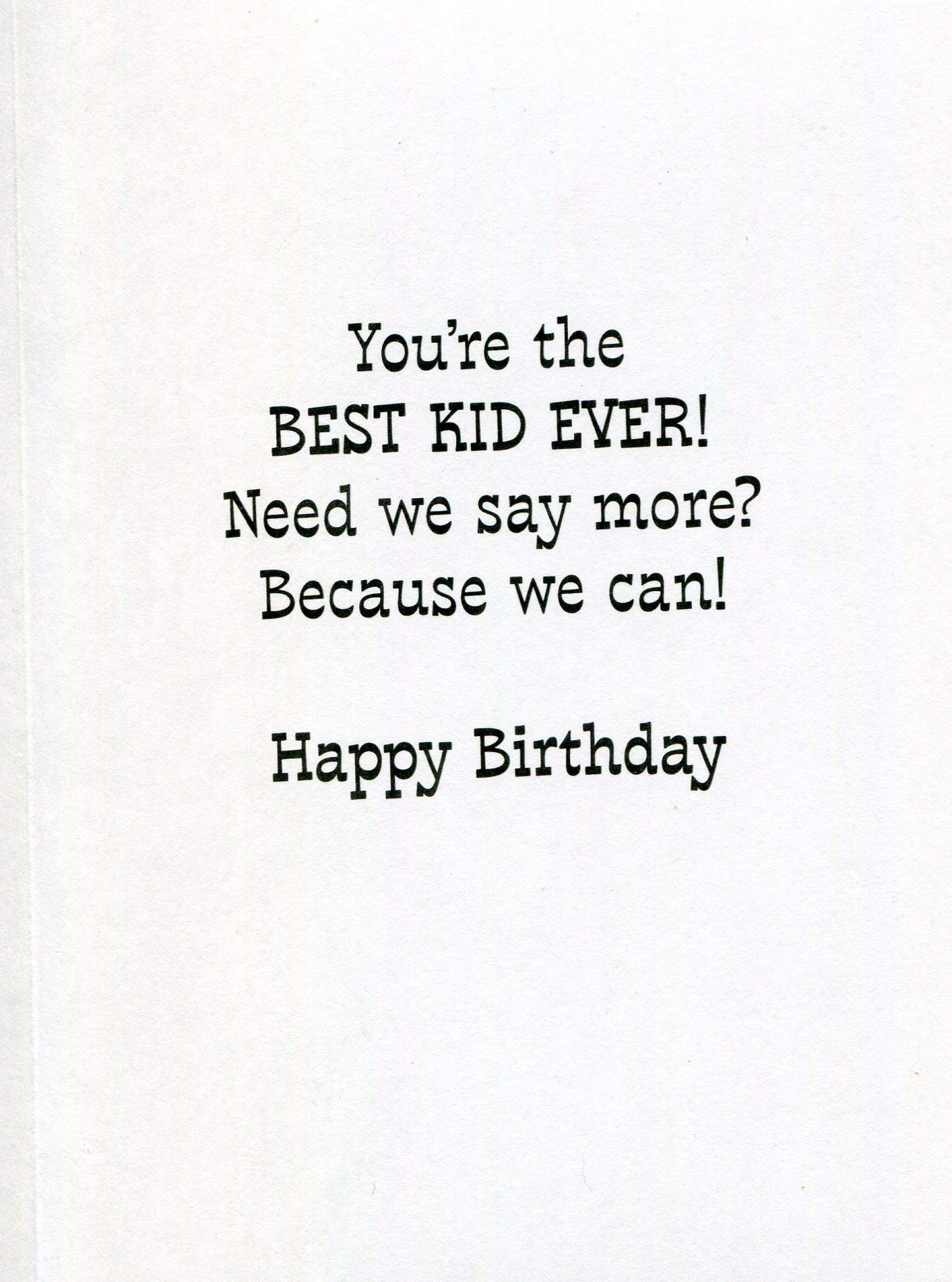 Greeting Card Birthday SpongeBob you know what?, you're fantastic, you're amazing....