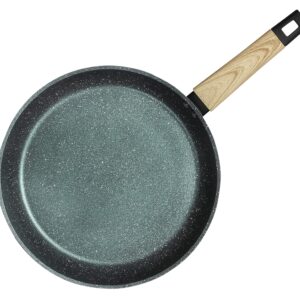 Art of Cooking 12" Granite Nonstick Frying Pan Omelet Skillet Cookware (Induction Compatible) (Forest Green)