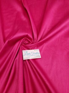 levi textiles, inc. imitation raw silk shantung dupioni fabric - 58/60" - sold by the yard - 100% poly dupioni faux silk (fuchsia)