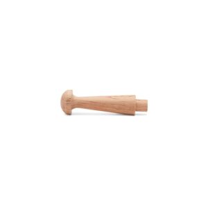 oak shaker peg 1-3/4 inch, pack of 25 wooden pegs for hanging, diy shaker rack and rail, by woodpeckers