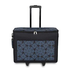 brother cadxtoteb scanncutdx rolling tote bag, blue