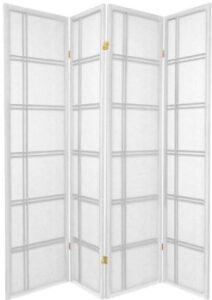 double cross room divider 3 to 10 panel (white, 4)